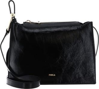Furla Cuir sac à épaule bandoulière Nuvola Crossbody Bag Nero noir