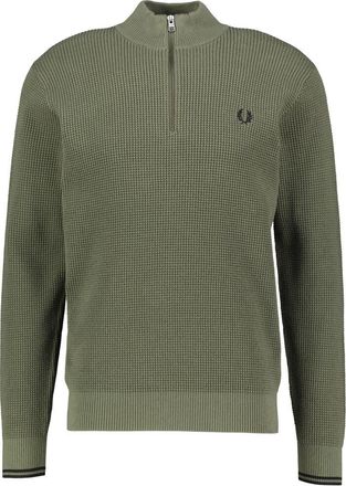 Fred Perry Herren Troyer aus Baumwolle WAFFLE STITCH