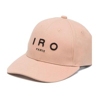 Iro Beige Hut mit gepr&auml;gtem Logo - - Accessories - Damen - Beige - ONE SIZE