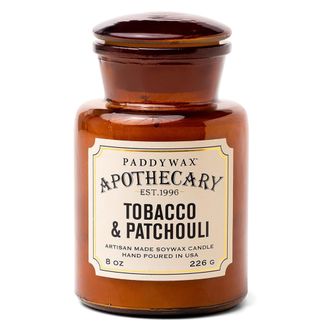 Paddywax Apothecary Collection, Jar Kerze, Meersalz/Salbei, 237 ml, Tobacco & Patchouli, 8-Ounce