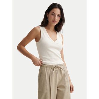 Vero Moda Top Chloe 10342916 Wei&szlig; Regular Fit