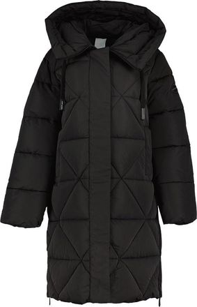 Replay Damen Mantel mit Kapuze, Black 098 (Schwarz), XXS