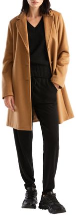 Benetton Damen 2ydtdn012 Mantel, Beige 94a, 34