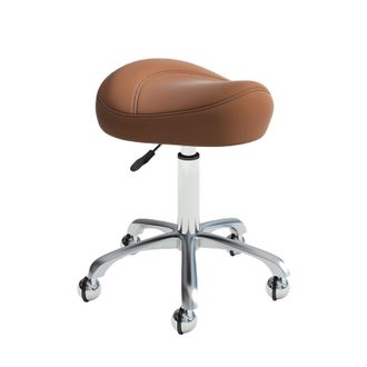 Generic Ergonomischer Sattelhocker, drehbarer und Verstellbarer Arbeitsstuhl, geeignet for Salons, medizinische Einrichtungen und Massagesalons(Color-3)