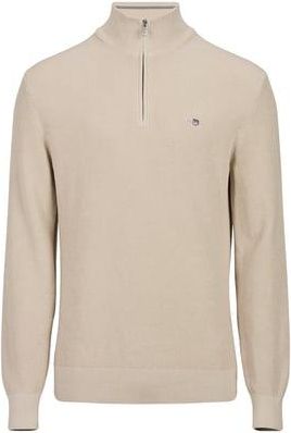 GANT Pull droit &agrave; logo brod&eacute; en coton