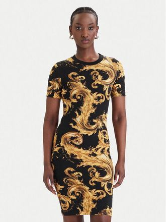 Versace Jeans Couture Kleid f&uuml;r den Alltag 80HAO939 JS553 Schwarz Slim Fit