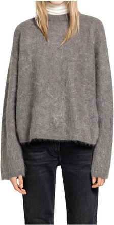 The Garment Femme, Pulls, Gris, Taille: 38 FR Roma Boyfriend Sweater