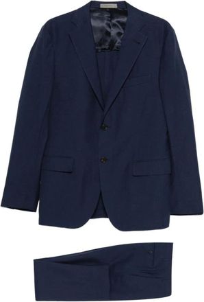 Corneliani Homme, Costumes, Bleu, Taille: XL Single Breasted Suit