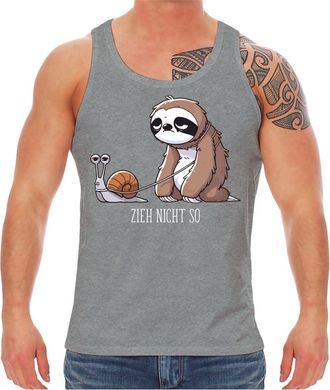 Spass Kostet Herren Männer Tanktop Trägershirt Zieh Nicht so Grösse S - 5XL chillen lustig witzig Funshirt