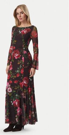 Guess Kleid f&uuml;r den Alltag W6BK50 K6269 Braun Regular Fit