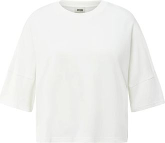 Drykorn Homme, Tops, Blanc, Taille: L T-Shirt Kusia Boxy