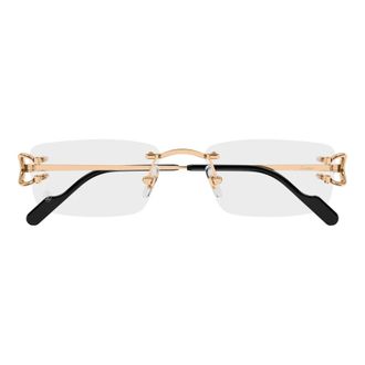 Cartier D&eacute;cor C Classique Optikrahmen - - Accessories - Damen - Gelb - ONE SIZE