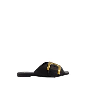 Balmain Anthem Mules - - Shoes - Damen - Schwarzk - 36 EU