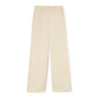 Motivi Femme, Pantalons, Beige, Taille: 40 FR Pantalon Palazzo