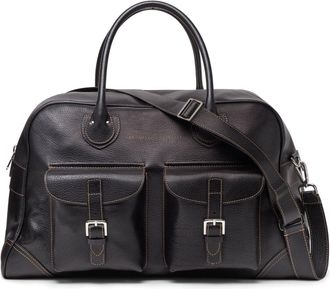Brunello Cucinelli Weekender Tasche - Schwarz