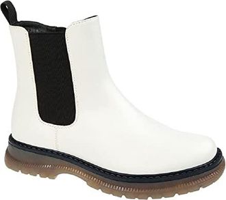 Cipriata Bottines Jessica - Femme (38 FR) (Blanc cassé)
