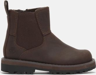 Timberland Courma Kid Chelsea Boot für Kleinkinder in Dunkelbraun, Braun, Größe