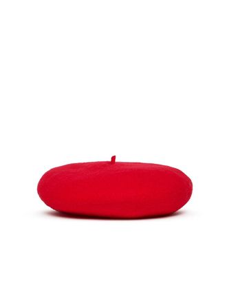 Max & Co. MX0245K_MX00LMX400 Wool Winter Hat - Red