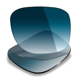 MRY Lentilles de rechange compatibles avec Ray-Ban Meta Headliner RW4013F (Gen 2) 51 mm - Options, Teinte bleue dégradée, Taille unique