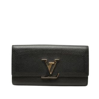 Louis Vuitton Pre-owned Long Wallet (Bi-fold) - - Pre-owned - Damen - Schwarzk - ONE SIZE