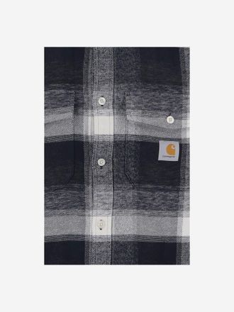 Carhartt Work in Progress Check Pattern Cotton Shirt - Gray