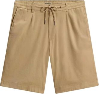 Woolrich Homme, Shorts, Beige, Taille: XL Linen Blend Milton Short GD