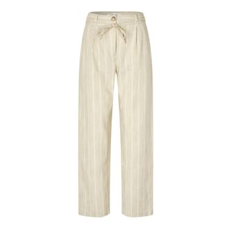 Sams&oslash;e & Sams&oslash;e Pantalon Saluza - Femme - Pantalons - Beige - Taille: 40 FR