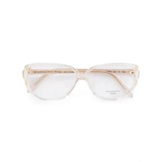 Givenchy Pre-owned Acetat sonnenbrillen - - Pre-owned - Damen - Wei&szlig; - ONE SIZE