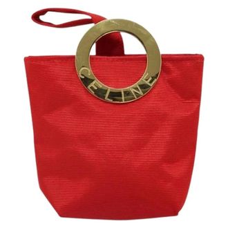 Celine Pre-owned Mini Pouch - Femme - Pre-owned - Rouge - Taille: ONE Size