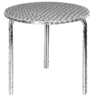 Bolero Ibiza Table Ronde Bistro Empilable 600 mm - Bolero