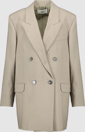 Ami Blazer Laine Double Taupe
