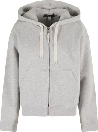 Max Mara SweaT-shirt zipp&eacute; - Femme - Sweatshirts et sweats &agrave; capuche - Gris - Taille: 38 FR