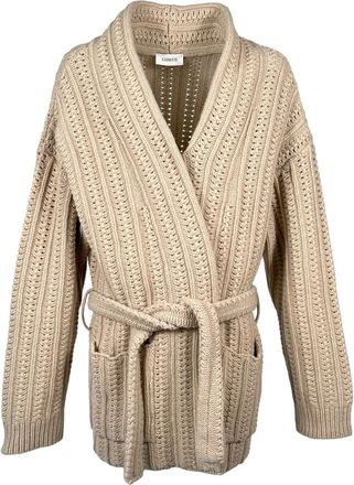 Laneus Homme, Pulls, Beige, Taille: L Wool Cardigan