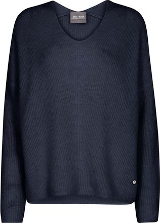 Mos Mosh Pullover Thora mit Alpaka XL Blau