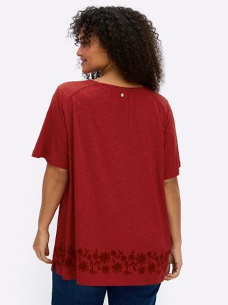 Sheego T-Shirt Halbarmshirt Kurzarm