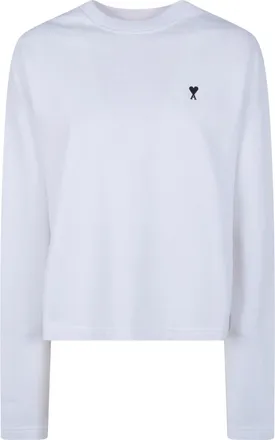 Ami Contrasted Ami De Coeur Sweatshirt