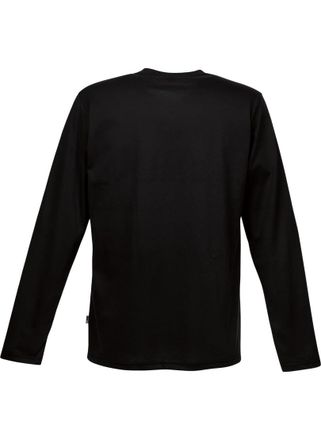 Trigema Herren Aus 100% Baumwolle Langarmshirt, Schwarz, XXL EU