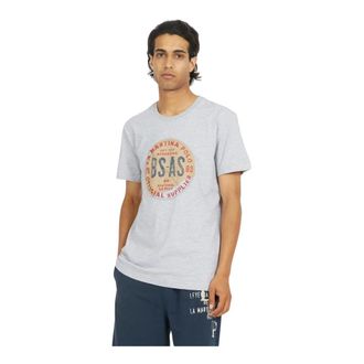 La Martina Leyendas Del Polo T-Shirt - - Tops - Herren - Grau - S