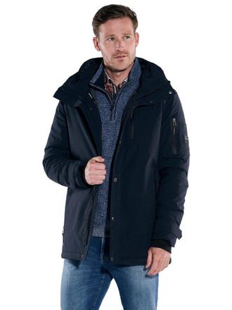 Engbers Langjacke Herren Wasserdichte Funktionsjacke, Saphirblau
