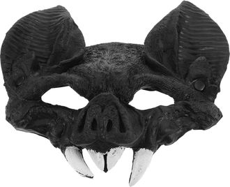 BESPORTBLE Vampir Fledermaus Maske Halloween Karnevalscosplay Realistisch Gruselig Atmungsaktiv F&uuml;r Kost&uuml;mparty