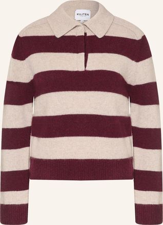 Kujten Kujten Strick-Poloshirt Royce Aus Cashmere rot