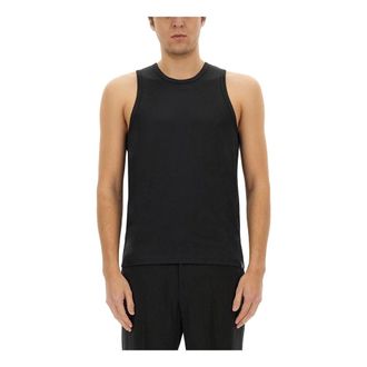 Courr&egrave;ges Sport Interlock Tank Top - - Tops - Herren - Schwarzk - XL