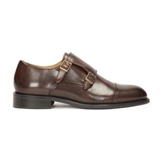 Kazar Exklusive Lederm&ouml;nche mit Schnallen - - Shoes - Herren - Braun - 40 EU