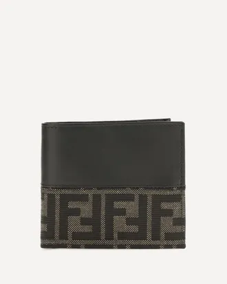Fendi FF jacquard bifold Wallet Male UNI