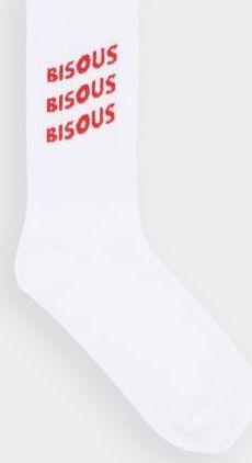 Bisous Skateboards Chaussettes - Taille TU