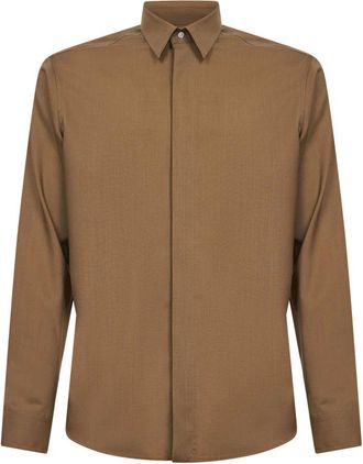 D4.0 Homme, Vestes, Brun, Taille: M Veste chemise