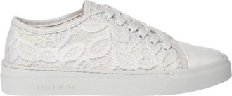 Baldinini Femme, Chaussures, Blanc, Taille: 41 EU Patent and Lace Baskets
