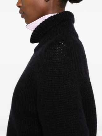 Susanne Bommer Wool Turtleneck Sweater - Black