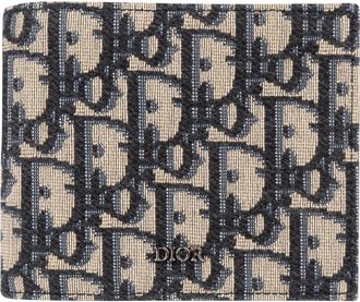 Dior Portemonnaie - Christian Dior Trotter Monogram Wallet - Gr. unisize - in Schwarz - f&uuml;r Damen