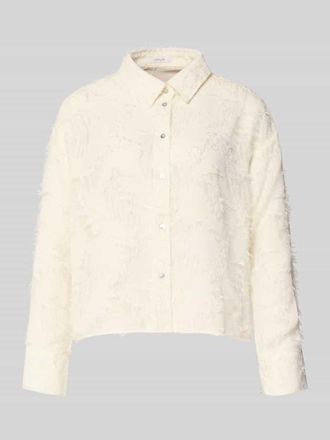 OPUS Boxy Fit Bluse im Allover-Look Modell Fenima
